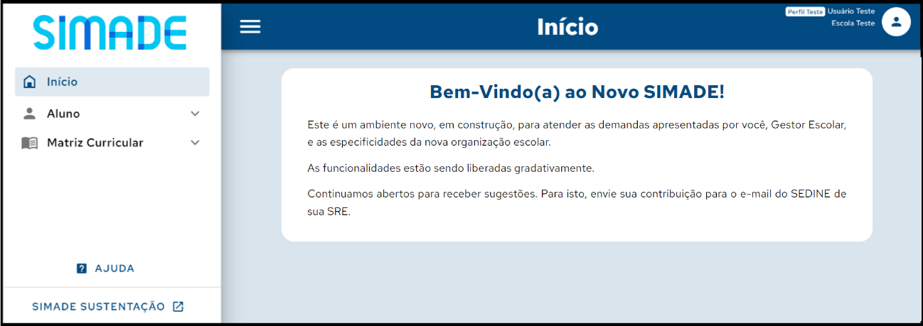 Manual Usuário – Simade