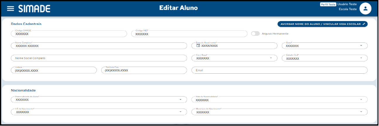 Manual Usuário – Simade